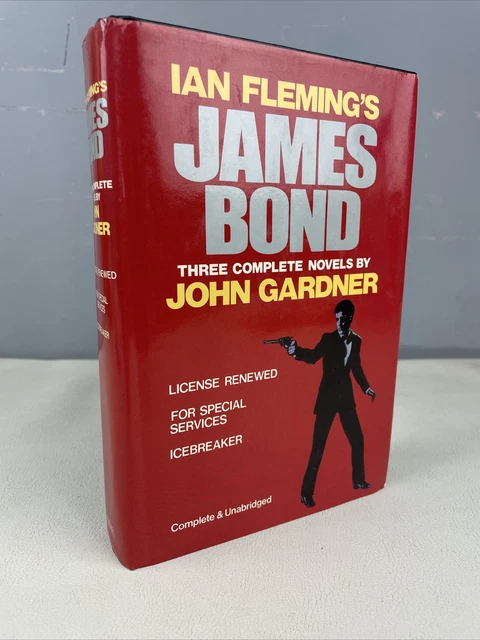 IAN FLEMING'S JAMES Bond : Three Complete Novels by John Gardner 1987 EUR 8,23 - PicClick IT