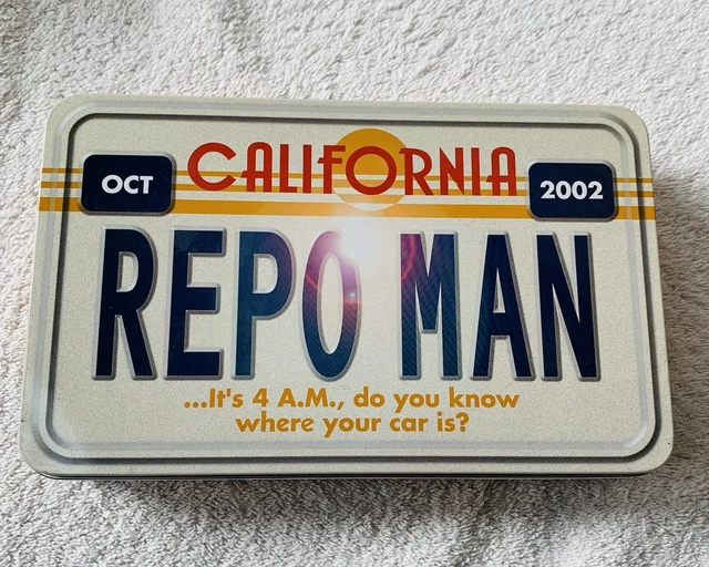 REPO MAN DVD CD Collectors Metal Box Set Limited Edition 2000 Movie ...