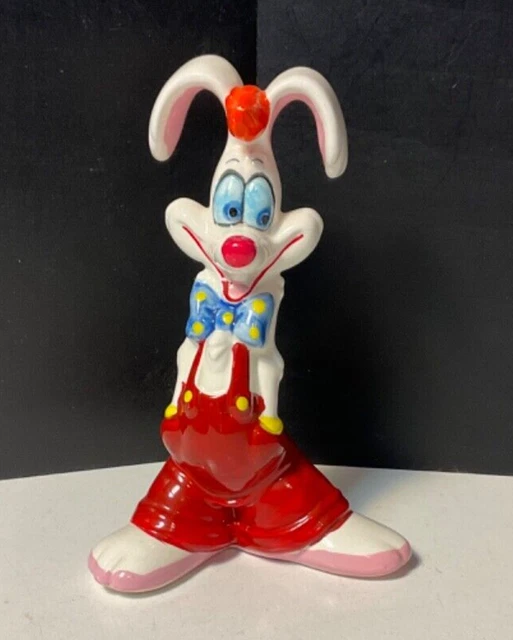 VINTAGE 1987 DISNEY Who Framed ROGER RABBIT Ceramic Figure Japan RARE £ ...