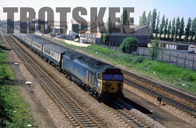 35MM SLIDE BR British Railways Diesel Loco Class 50 50027 Slough 1979 ...
