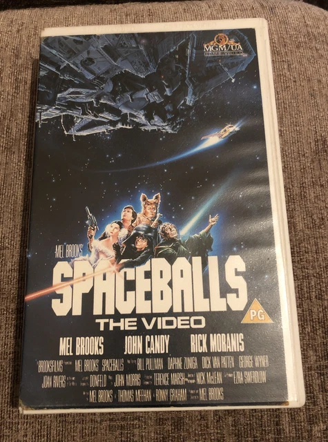 SPACEBALLS (PG) Vhs Video Casette Big Box ..Ex Rental £10.00 - PicClick UK