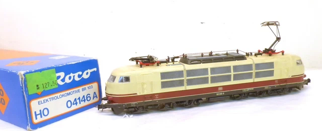 ROCO H0 4146A locomotiva elettrica BR 103 240-8 DB rosso/beige, fai da ...