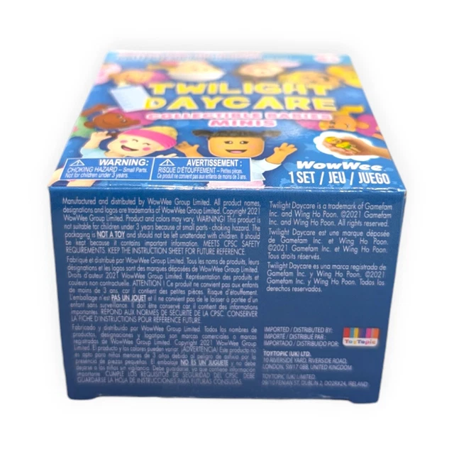 TWILIGHT DAYCARE COLLECTIBLE Babies Minis Wowwee Pink Sitting Baby ...