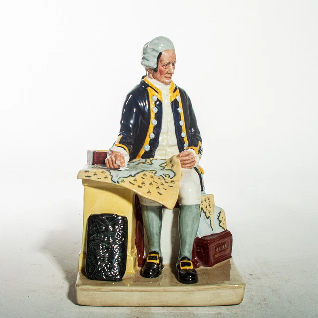 ROYAL DOULTON CHARACTER Figure 'Captain Cook' HN2889 Made in England £ ...