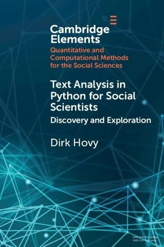 DIRK HOVY TEXT Analysis in Python for Social Scientists (Taschenbuch ...