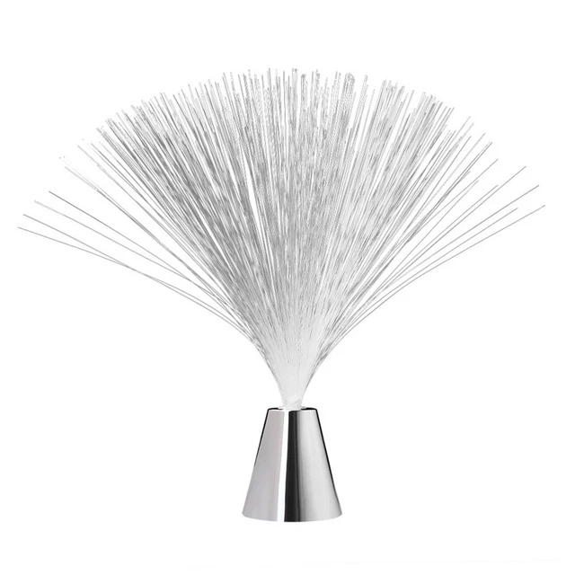 LED MULTI COLOUR Changing Fiber Fountain Night Light Lamps Luminous ...