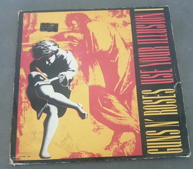USE YOUR ILLUSION I by Guns N' Roses 1991 2 X vinyle LP GEF24415 EUR 17 ...