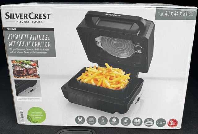 HEISSLUFT-FRITTEUSE SHFG 2460 A1 mit Grillfunktion 2460W 2,5 Liter EUR ...