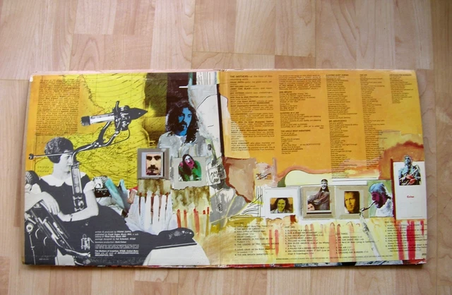 FRANK ZAPPA & MOTHERS Uncle Meat Bizarre 2MS 2024 orig 1969 + booklet ...