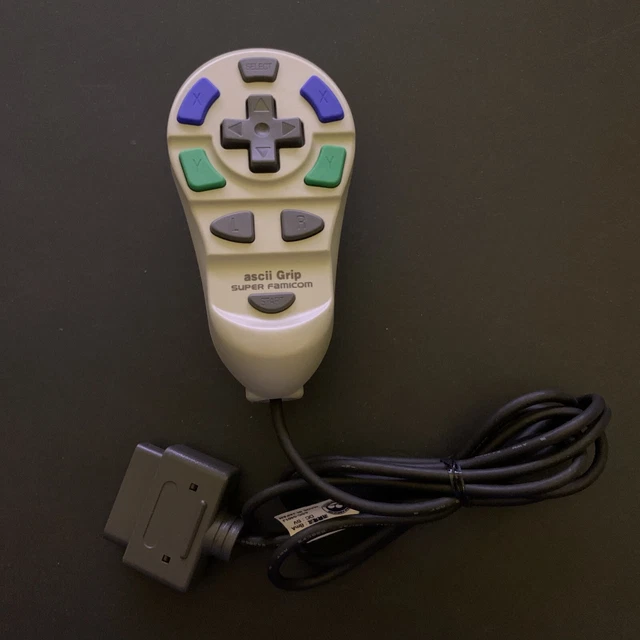 RARE!! ASCII GRIP One Handed Controller - Super Nintendo SNES SFC ASC ...