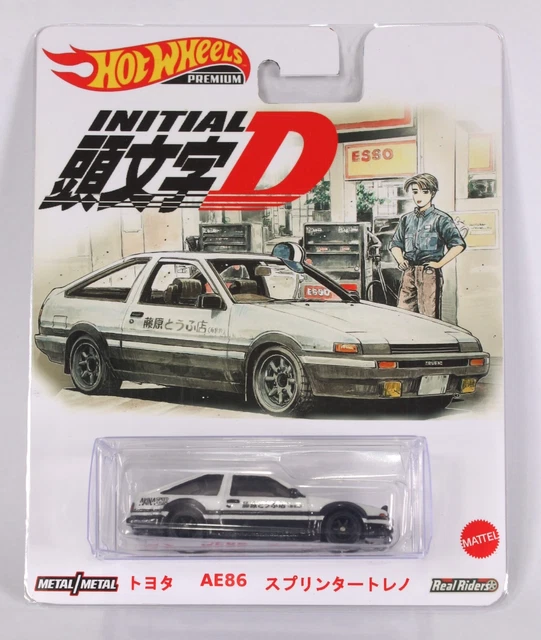 INITIAL D TOYOTA AE86 Hot Wheels Custom on Custom Card £71.00 - PicClick UK
