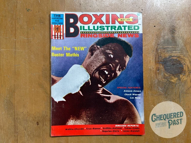 VINTAGE MAY 1969 'Boxing Illustrated' Magazine Buster Mathis Amaya ...