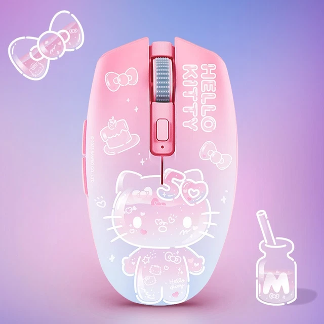 RAZER X SANRIO Hello Kitty Friends 50th Anniversary Orochi V2 Wireless ...