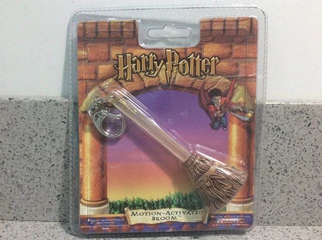 HARRY POTTER TIGER ELECTRONICS Motion Activated BROOM Key Ring - New ...