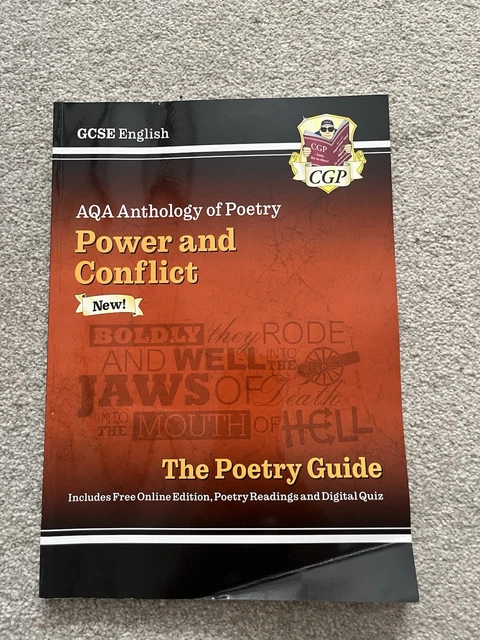 CGP AQA GCSE Power and Conflict Poetry Guide £4.99 - PicClick UK