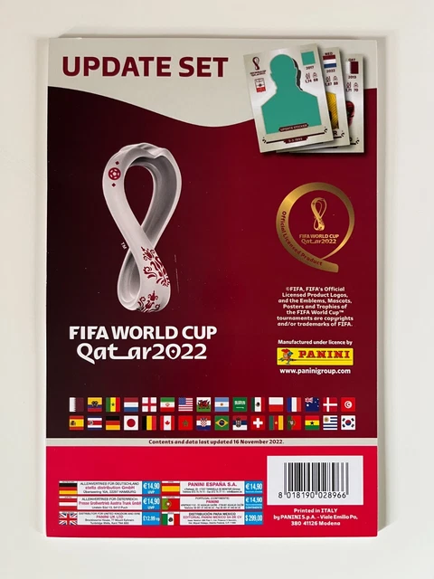 PANINI QATAR 2022 FIFA World Cup / Update Set / 80 stickers EUR 5,90 - PicClick FR