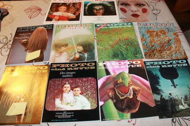 LOT DE 11 magazines PHOTO CINE REVUE 1979 année complet EUR 44,00 ...