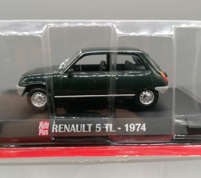 RENAULT 5 R5 TL 1974 Vert foncé Dark Green / AUTO PLUS 1/43 A55562 EUR ...