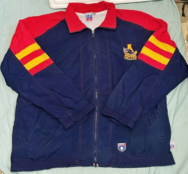 VINTAGE ADELAIDE CROWS AFL Track Jacket Mens ‘AFL LICENSED 1990’s ...