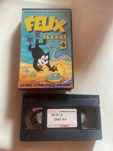 CASSETTE VIDÉO VHS Dessin Animé Aventures De Félix Le Chat 4 EUR 20,00 - PicClick FR