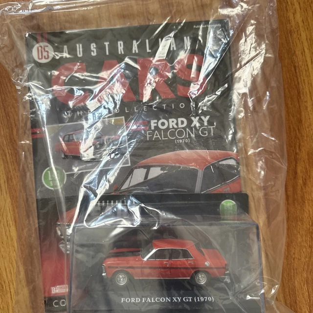 AUSTRALIAN CAR COLLECTION 1970 Ford XY Falcon GT Issue 5 Brand New In ...
