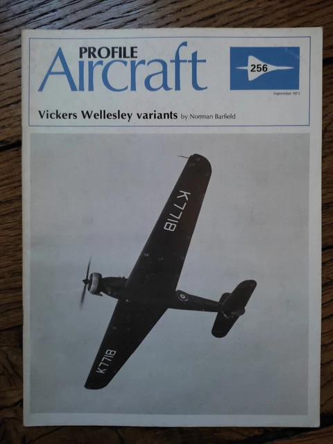 AIRCRAFT PROFILE, N° 256" Vickers Wellesley Variants ",Plane,Ww2 ...