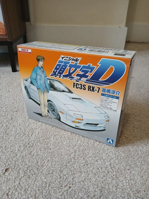 AOSHIMA INITIAL D Ryosuke Takahashi FC3S Mazda RX-7 1/24 Scale Kit NEW £11.12 - PicClick UK