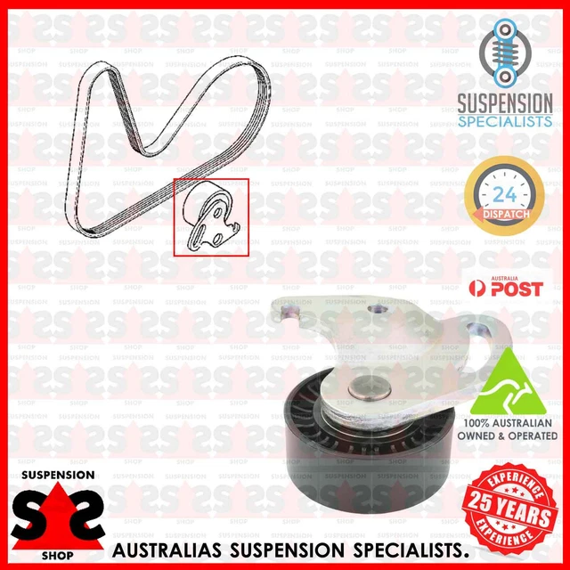 TENSIONER PULLEY, V-RIBBED Belt Suit RENAULT Megane 1.6 TCe 205 (B9MV ...