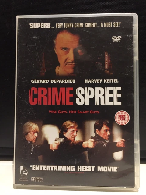CRIME SPREE.HARVEY KEITEL.GERARD Depardieu.dvd.DISC AND INLAY NO ...
