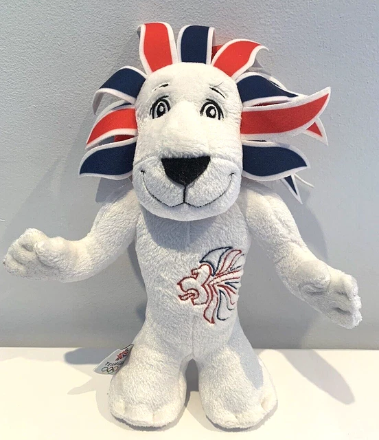 OFFIZIELLES OLYMPIAMANNSCHAFT LONDON 2012 GB Maskottchen Stofftier ...