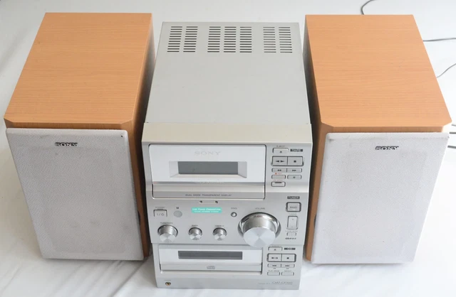 SONY CMT-CP100 MICRO HiFi System CD, Cassette Radio Player No Remote £ ...