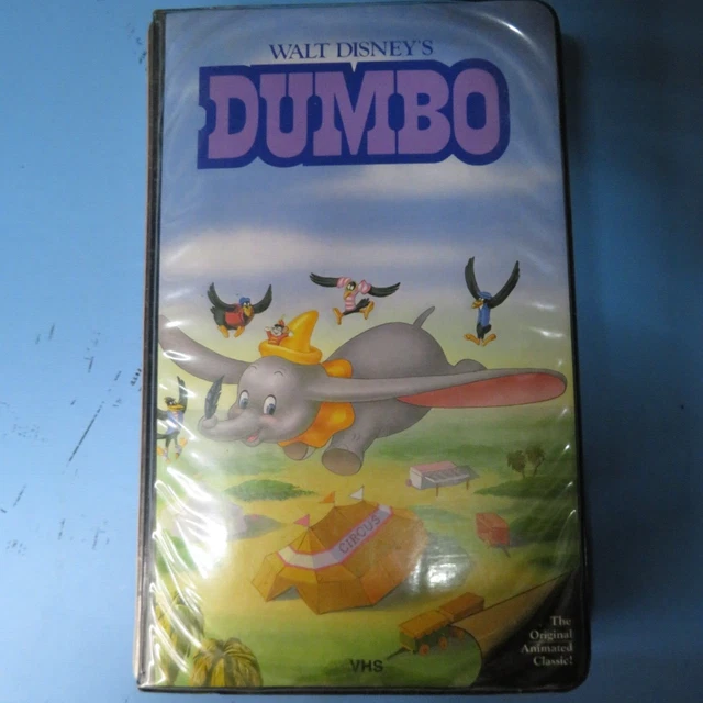 Dumbo Vhs 1986 Classics Walt Disney Video Tape Rare Cover £14 25