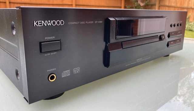 KENWOOD DP-4090 VINTAGE high end CD player CD text fully working with ...