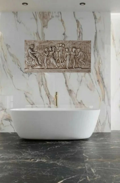 APOLLO STONE STUCCO Stone Bas-Relief Marble Facades Facade Greek Stone ...