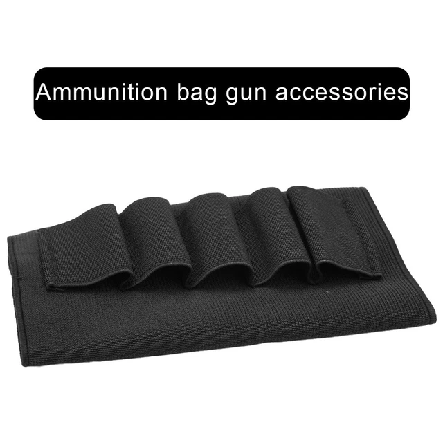 ELASTIC NYLON WEBBING Shotgun Shell Holder with Elastic Loops 5 Shells ...