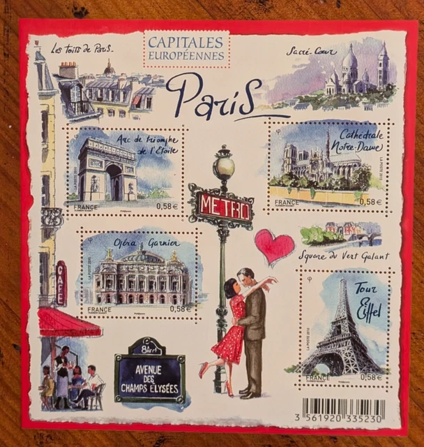 FRANCE FEUILLET Y&T n° F4514** neuf luxe sans charnière PARIS 2010 EUR ...