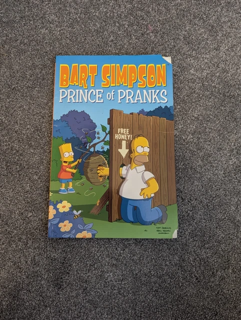 THE SIMPSONS COMICS Bart Simpson Prince Of Pranks £2.00 - PicClick UK