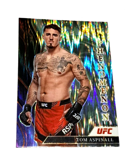 2022 PANINI SELECT UFC Phenomenon Flash Prizm Tom Aspinall #9 NM $3.77 ...
