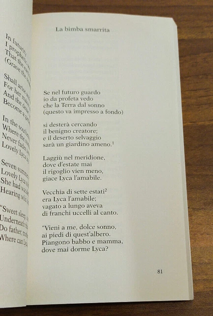 &CANTI DELL'INNOCENZA E Dell'esperienza" William Blake, Feltrinelli ...