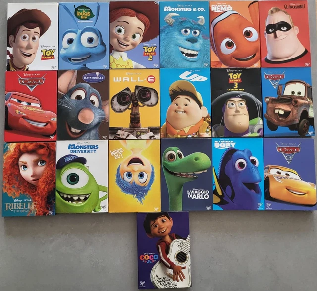 DISNEY + PIXAR Numbered Complete DVD Collection - 74 Pieces Total £608. ...