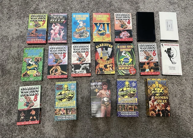 THE ULTIMATE FIGHTING Championship UFC VHS Lot King Of The Cage ...
