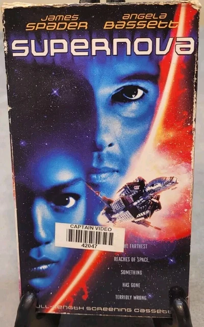 SUPERNOVA (VHS 2000 MGM) James Spader~Angela Bassett~space~screener £3. ...