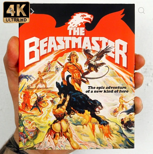 THE BEASTMASTER- 4K UHD+ Blu-ray - Vinegar Syndrome - Coll. Ed.- New ...