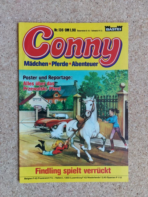 BASTEI FUMETTO / Conny n. 136 / Z1 / con poster EUR 3,40 - PicClick IT
