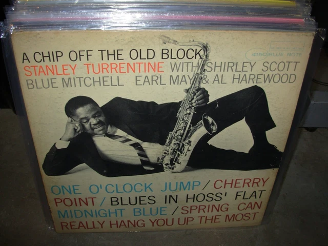 STANLEY TURRENTINE A chip off the old block ( jazz ) blue note RVG ...