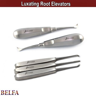 EXTRACTING INSTRUMENTS WARWICK James Dental Root Luxating Elevators Oral Surgery £19.15 ...