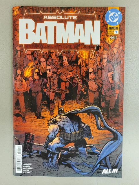 ABSOLUTE BATMAN 2025 Annual #1 A Variant DC Comics $31.38 - PicClick AU