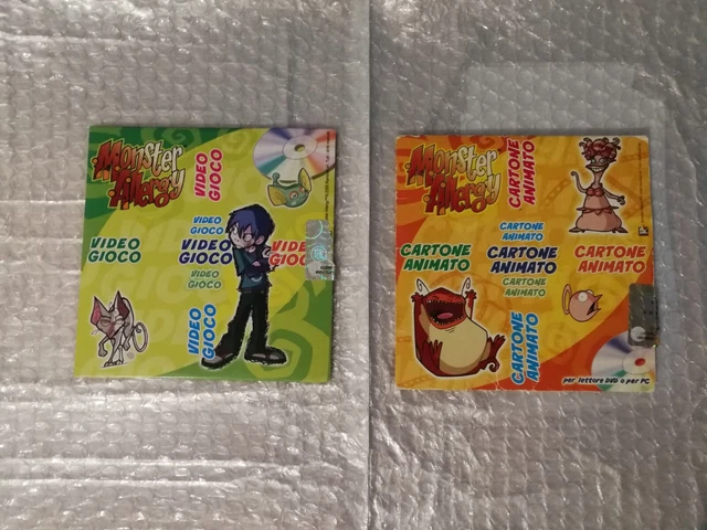 VIDEOGIOCO MONSTER ALLERGY + Cartone Animato 2006 Kinder Ferrero PC CD ...