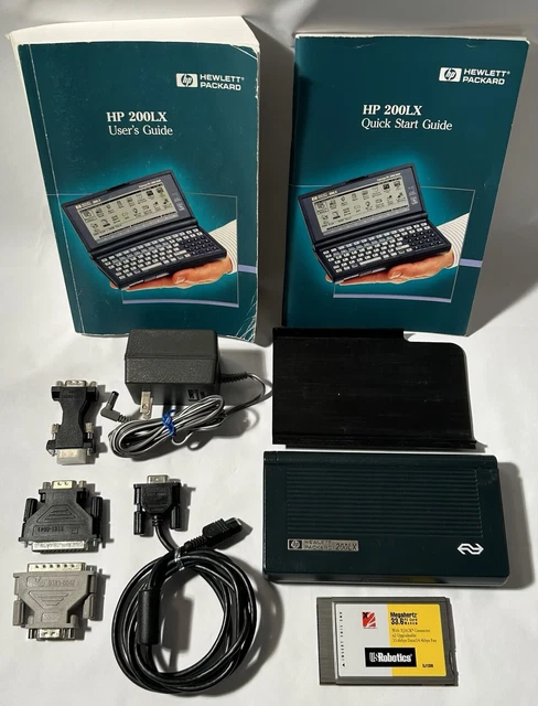 HEWLETT-PACKARD HP 200LX Palmtop PC 2MB RAM $250.00 - PicClick