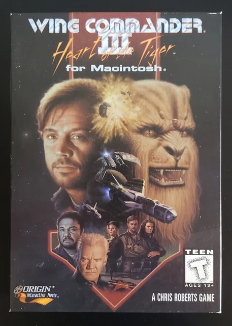 WING COMMANDER III: Heart of the Tiger (Big Box, Complete, Excellent ...